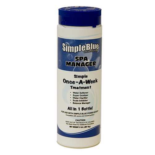 Hot Tub Water Treatment - 2LB SIMPLE BLUE SPA MANAGER - Virginia Beach ...